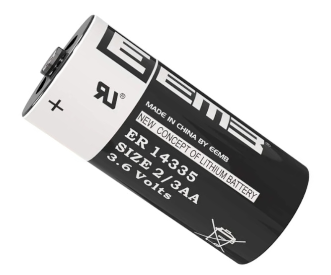 ER14335 - LITHIUM BATTERY 2/3AA 3.6V 1.7AH 15x34